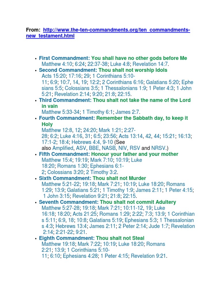 The Sabbath Day | PDF | Ten Commandments | Acts Of The Apostles