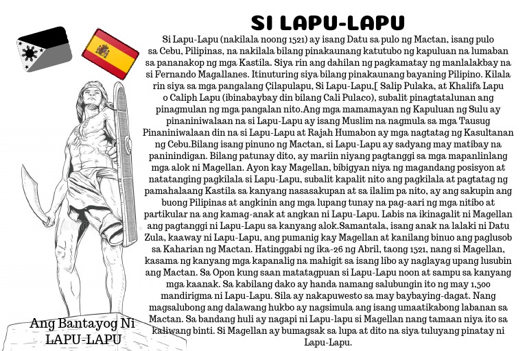 Ang Bantayog Ni Lapu-Lapu | PDF