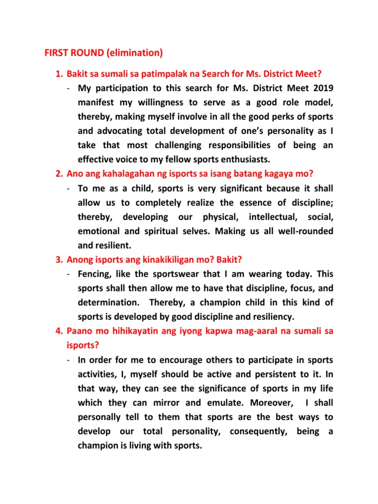Developing Champions: An Exploration of the Values Learned Through ...