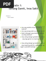 Tagalog 05 Oral Cough and Cold | PDF