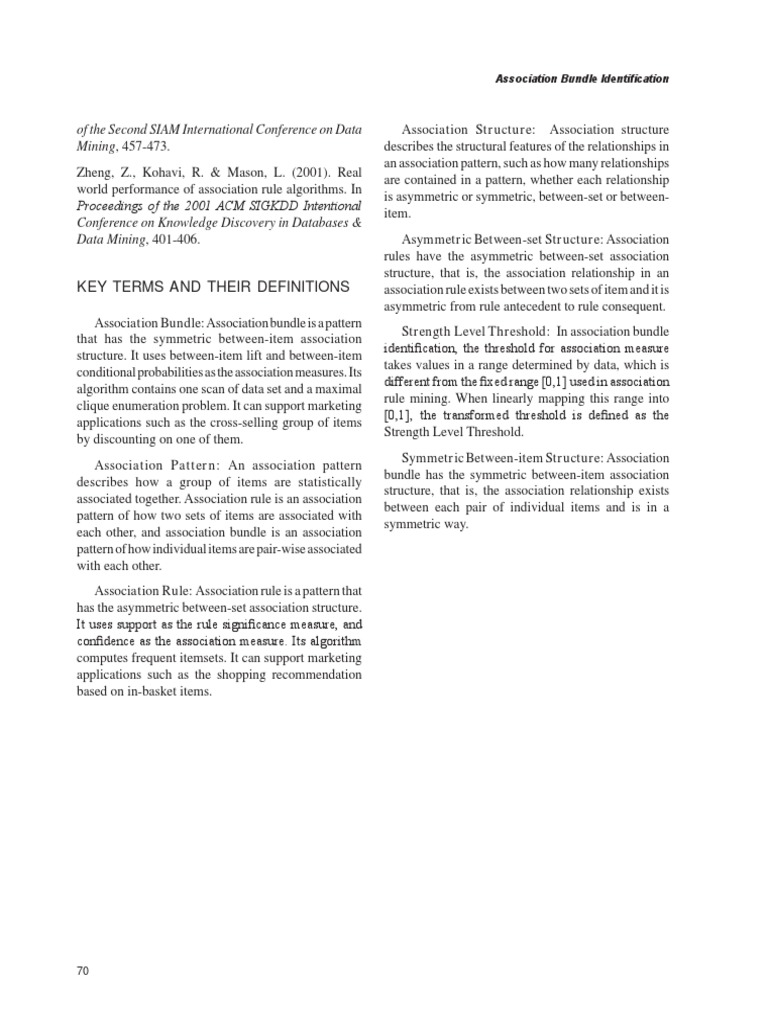 Understanding Association Bundles in Data Mining | PDF | Data Mining ...