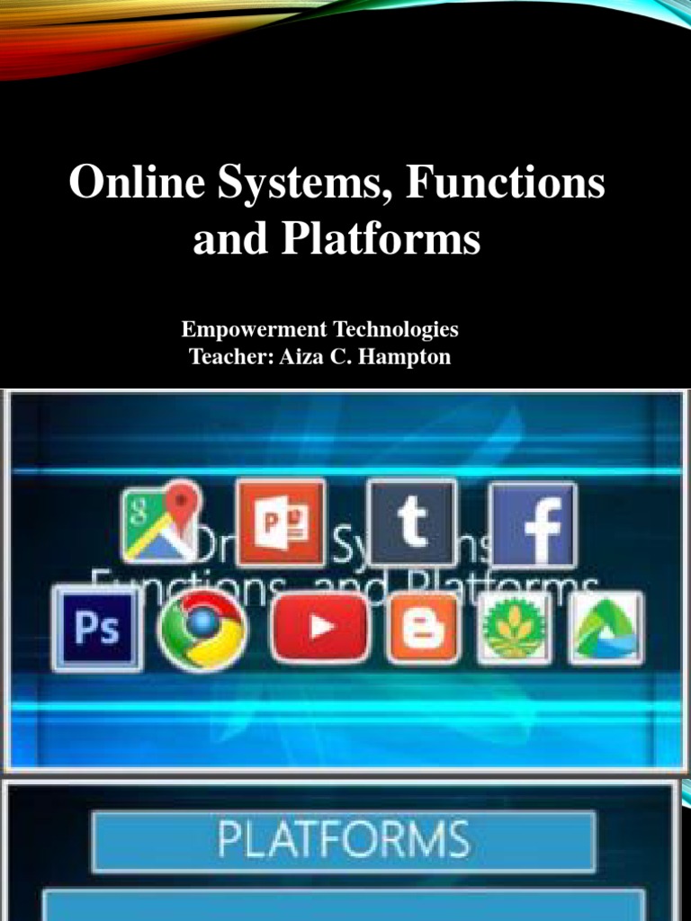SHS E-Tech - ICT Platforms | PDF | Career & Growth | Computers