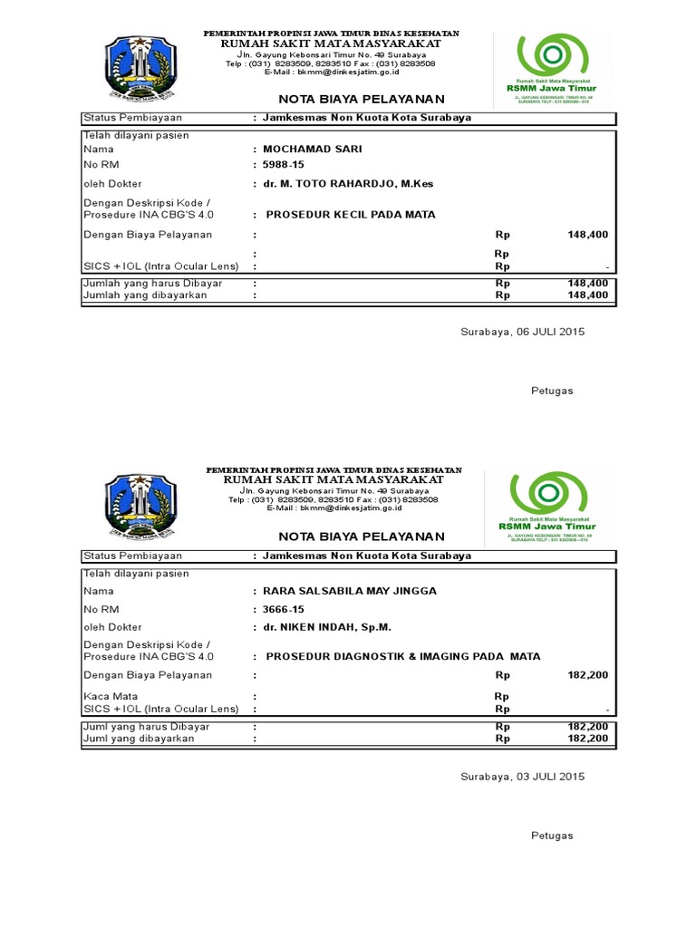 Design Kwitansi | PDF