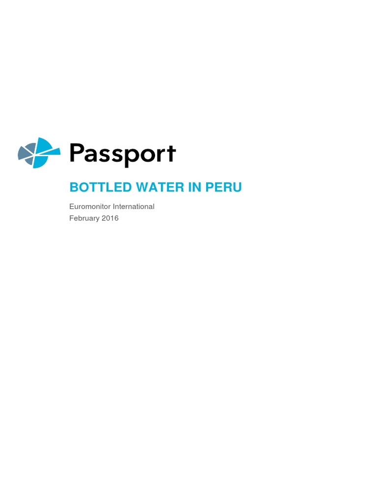 324072741-Bottled-Water-in-Peru Euromonitor PDF | PDF | Bottled Water ...