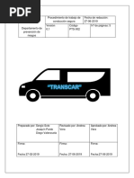 Procedimiento Traslado de Personal | PDF | Transporte | Seguridad y ...