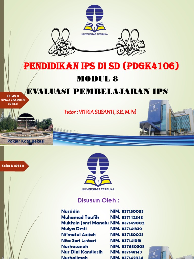 Ips Modul 8 | PDF