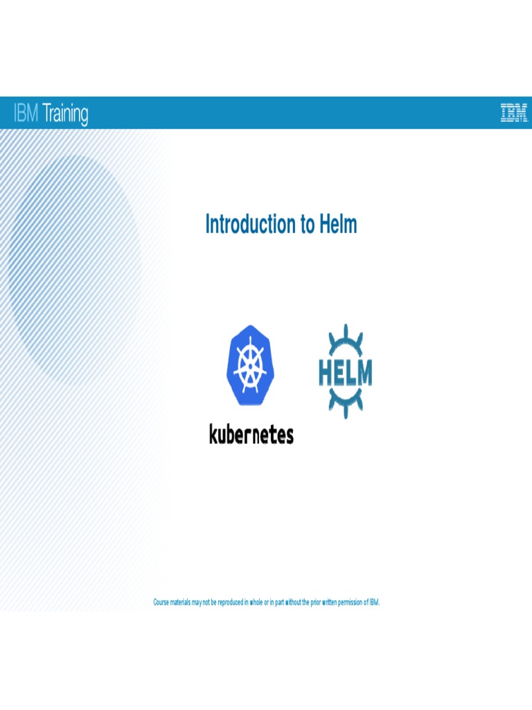 Helm Intro Part - 1 | PDF | System Software | Computing