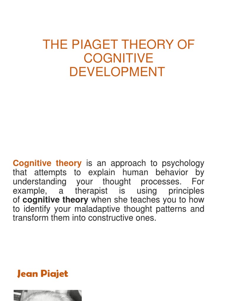 Piaget's Stages of Cognitive Development | PDF | Cognitive Development ...