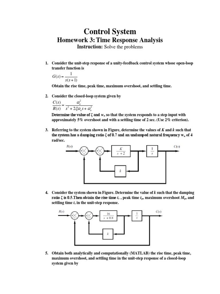 Control System | PDF | Control Theory | Control System
