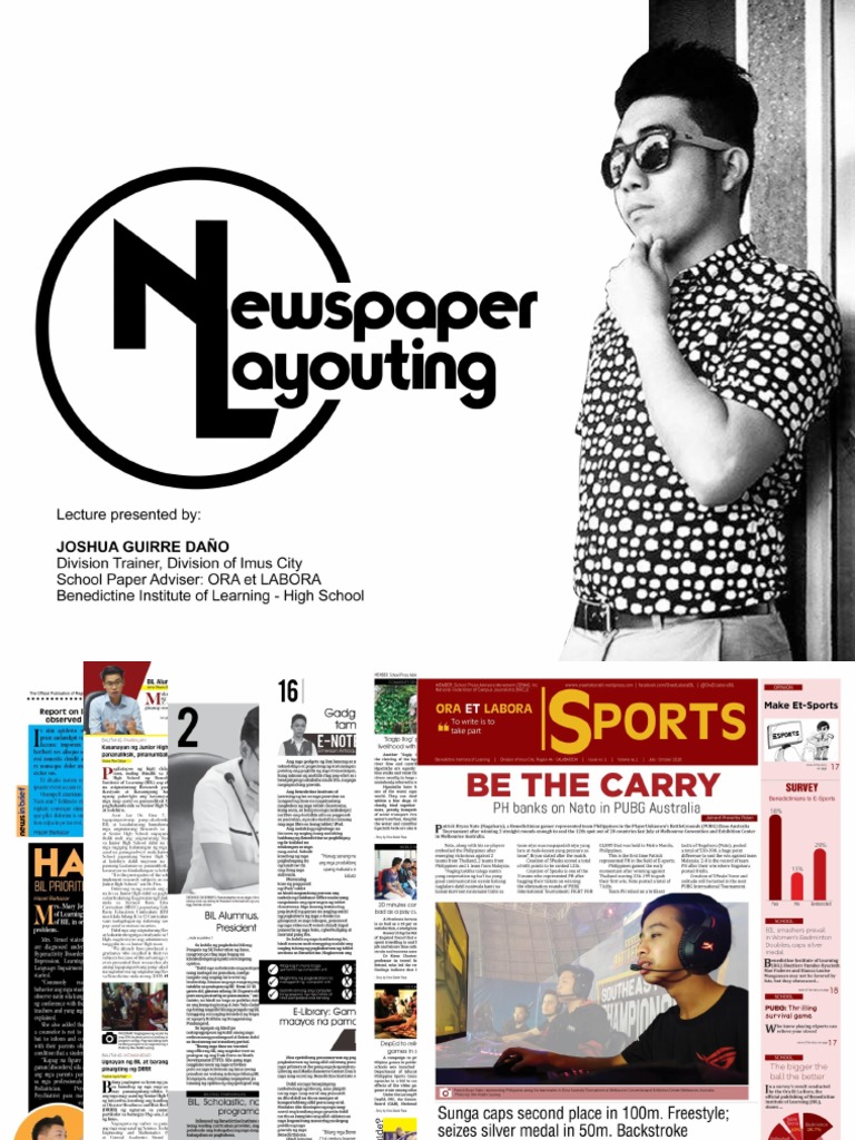 Newspaper Layouting | PDF | Page Layout | Serif