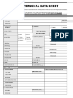CS Form No. 212 Revised Personal Data Sheet 2 - New | PDF | Passport ...