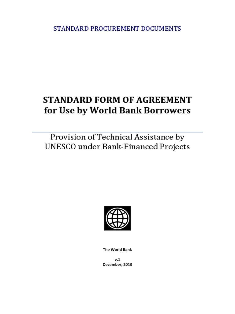 UNESCO TA Agreement | PDF | International Development Association ...