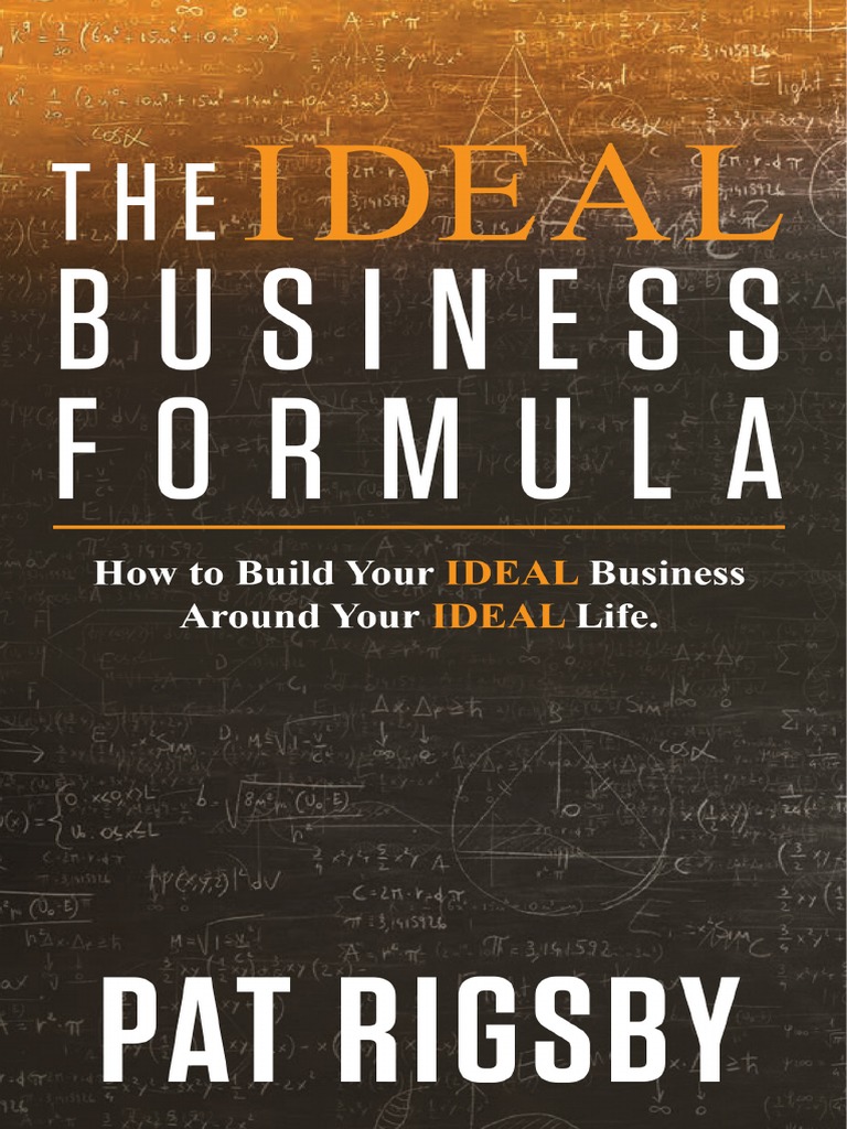 IDEAL Business Formula | PDF | Franchising | Entrepreneurship