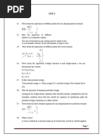 SOM - SF and BM Formulas | PDF | Bending | Strength Of Materials