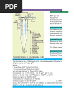 Cyclone Design - Stairmand Method | PDF | Flow Measurement | Gases