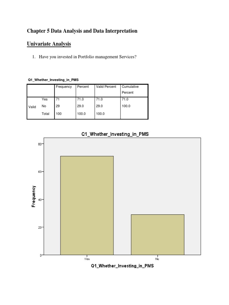 Chap 5 Data Analysis | PDF | Chi Squared Test | Statistics
