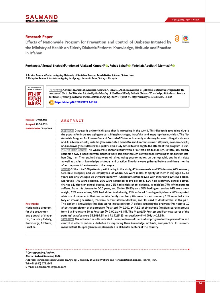 Research Paper Effects of Nationwide Pro PDF | PDF | Ageing | Health Care