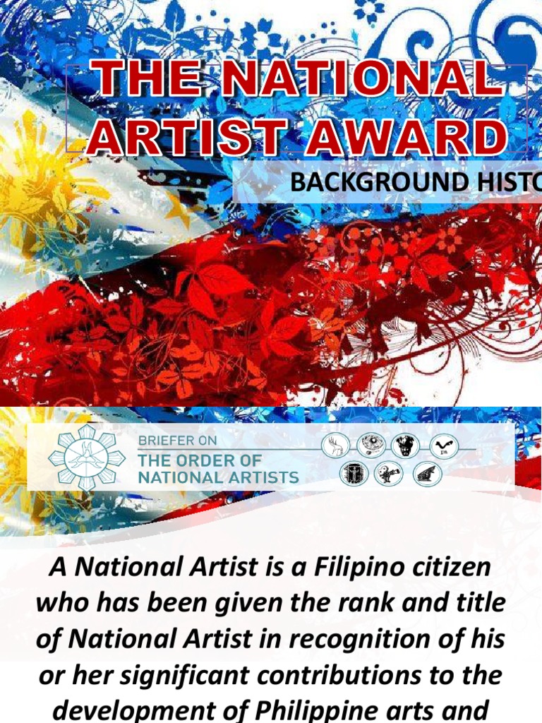National Artist Background | PDF | Philippines