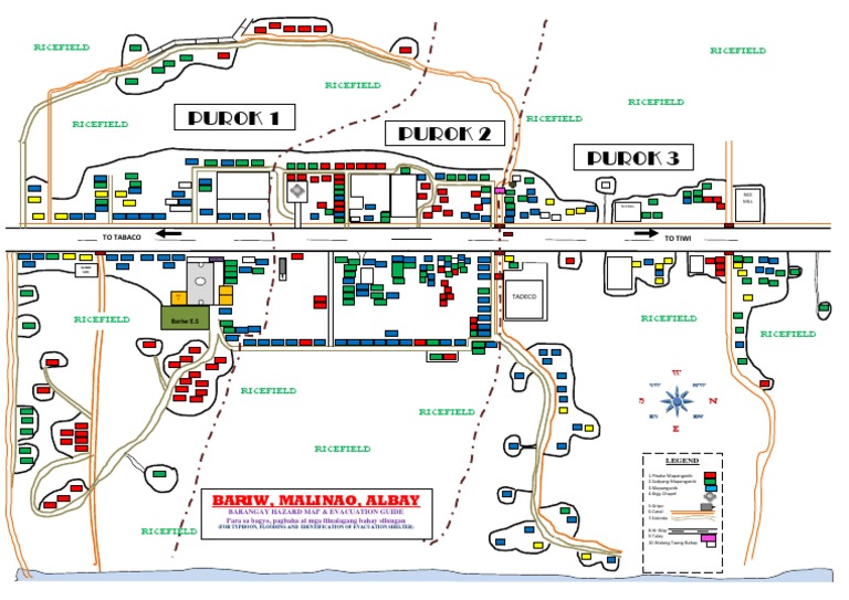 Purok 1 Purok 2 Purok 3: Bariw, Malinao, Albay | PDF | Paddy Field ...