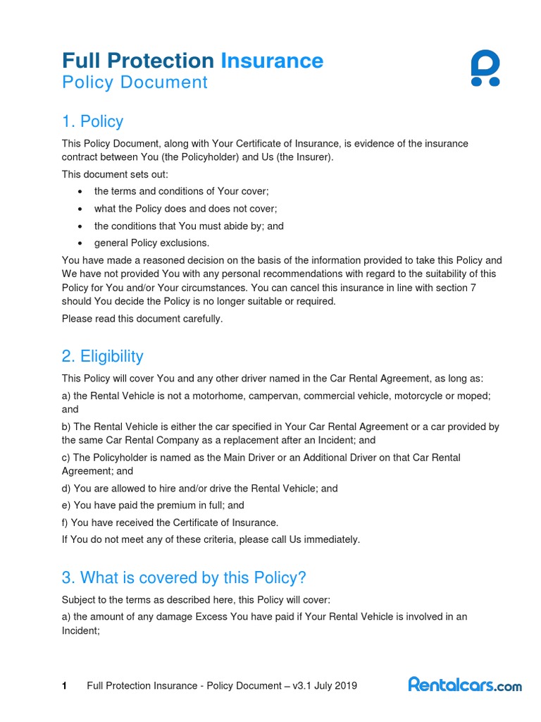 Full Protection Insurance - A Comprehensive Review of Coverage ...