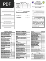 ECCD Checklist KINDERGARTEN | PDF