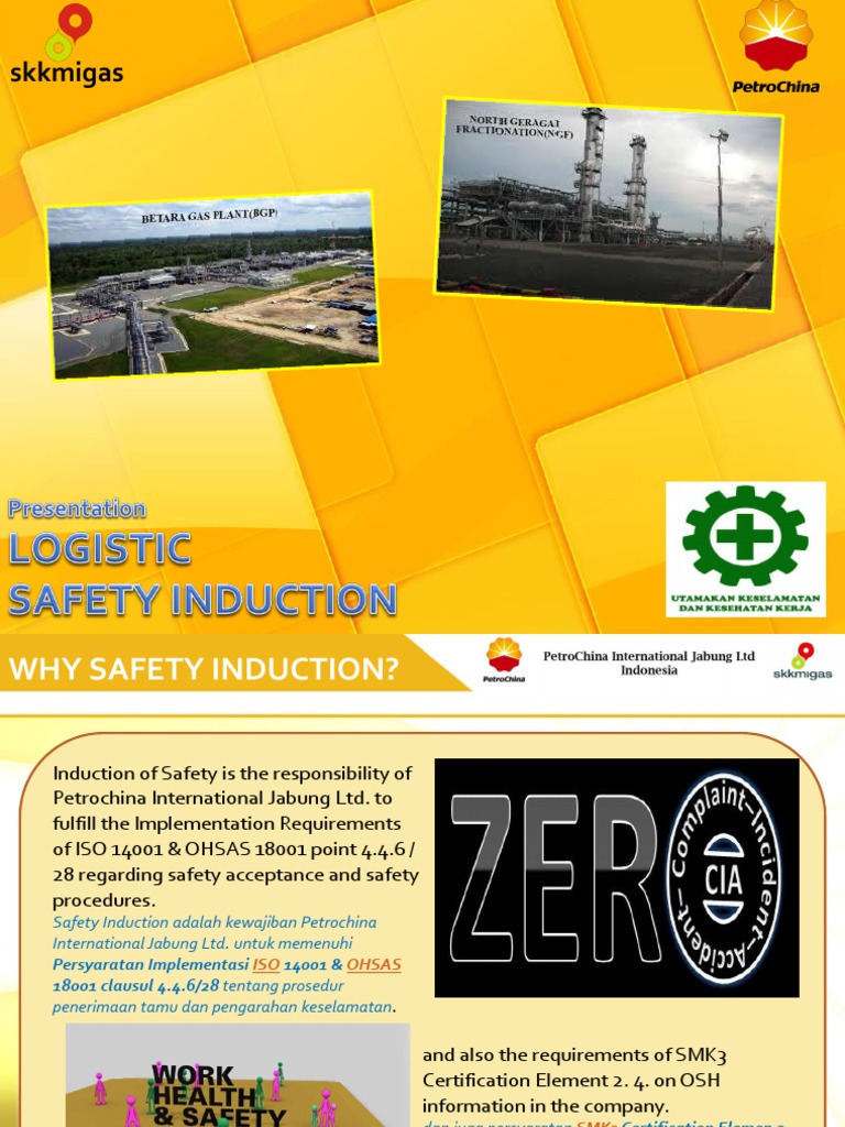 Safety Induction | PDF | Occupational Safety And Health | Safety