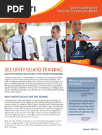 Tsai Security Handbook | PDF | Security Guard | Employment