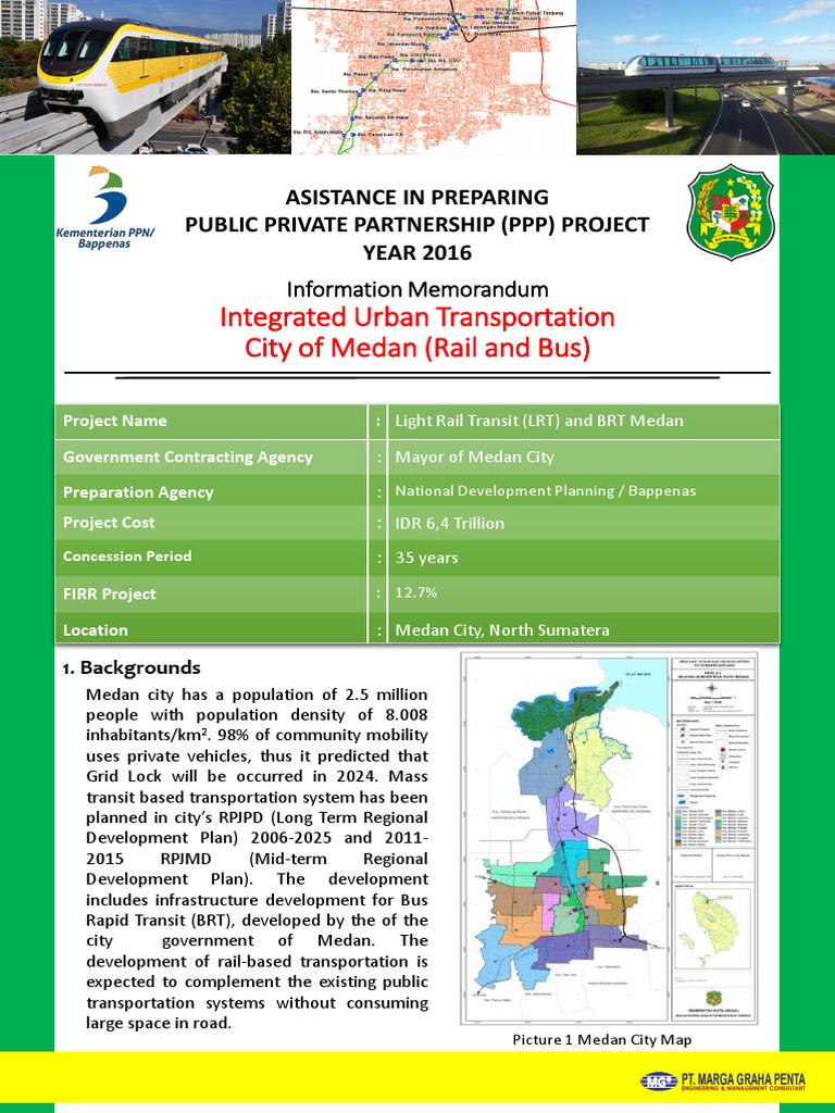 LRT Medan | PDF | Light Rail | Transport