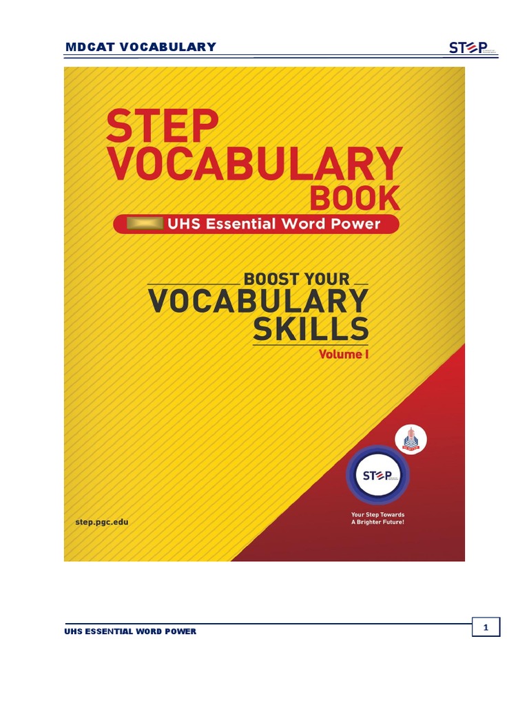 2019 Step Vocab | PDF | Nature