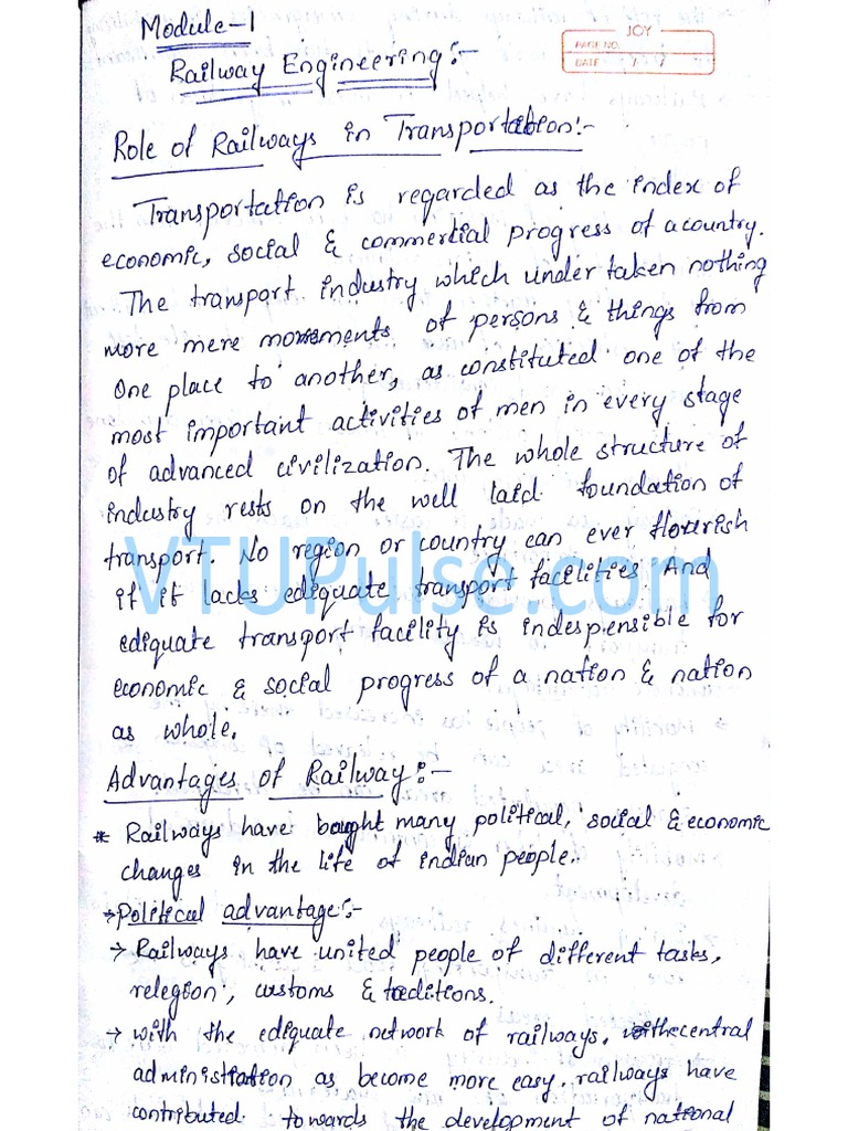 Railways Notes | PDF