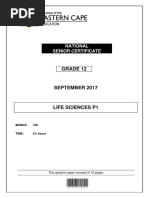 Grade 10 - Life Science - November Exam | PDF | Tissue (Biology) | Bone