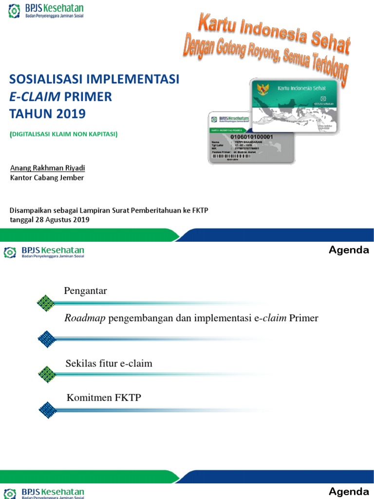 Materi e Claim Bpjs | PDF