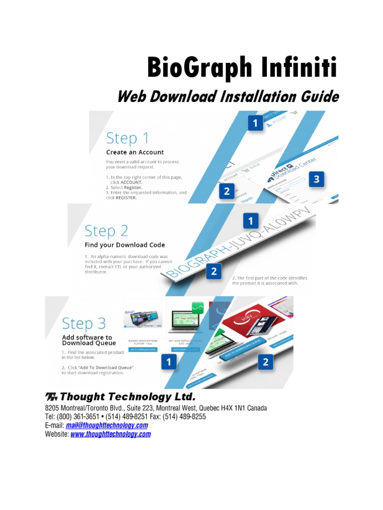 Biograph Infiniti: Web Download Installation Guide | PDF | Icon ...