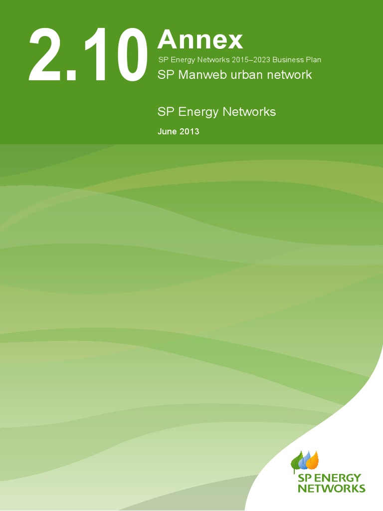 A2 10 SPEN SP Manweb Urban Network | PDF | Electrical Substation ...