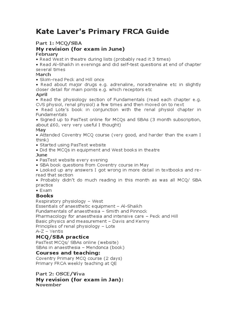 Kate Laver Guide | PDF | Clinical Medicine | Medicine