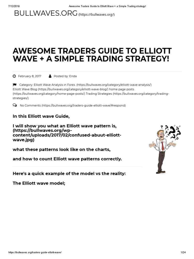 Awesome Traders Guide To Elliott Wave + A Simple Trading Strategy ...
