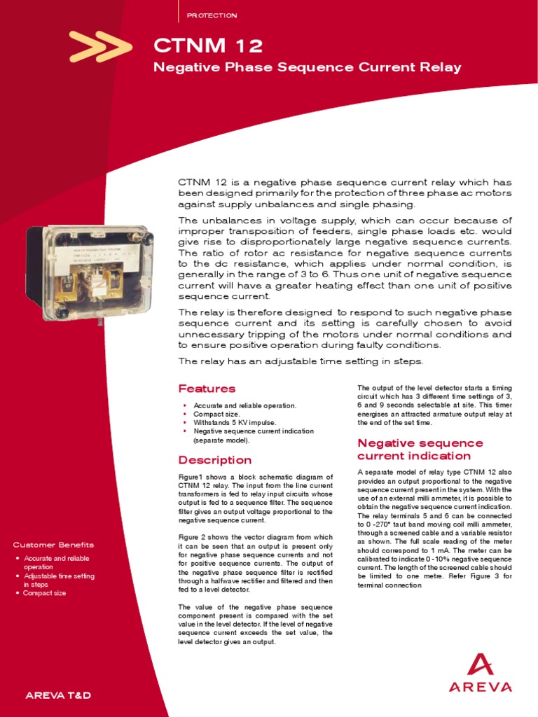 CTNM 12 | PDF | Relay | Rectifier