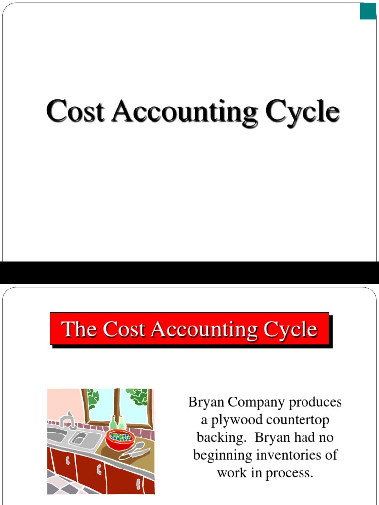Cost Accounting Cycle | PDF | Cost Accounting | Cost Of Goods Sold
