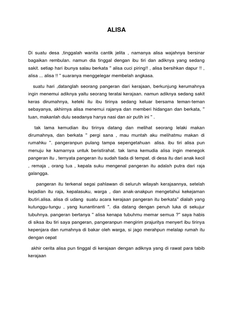 Cerita Pendek Beserta Majas Pdf