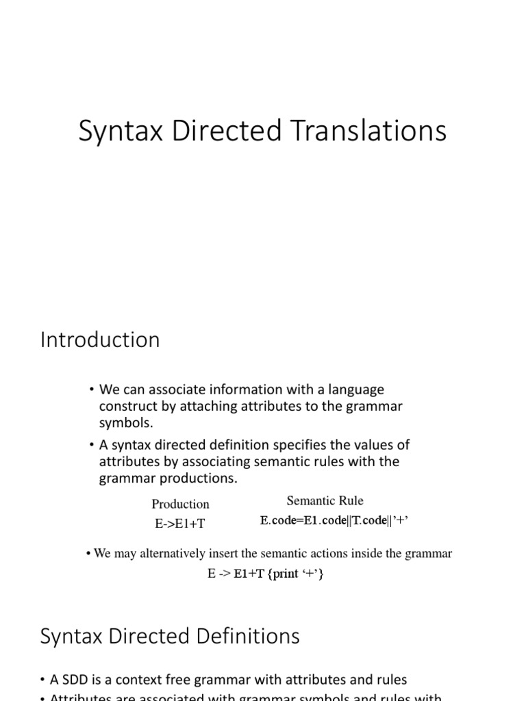 SDT | PDF | Graph Theory | Parsing