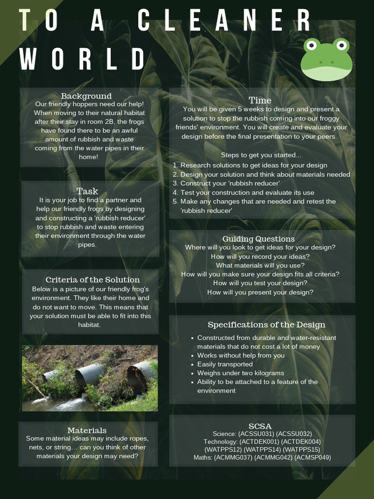 To A Cleaner World | PDF | Psychology | Learning