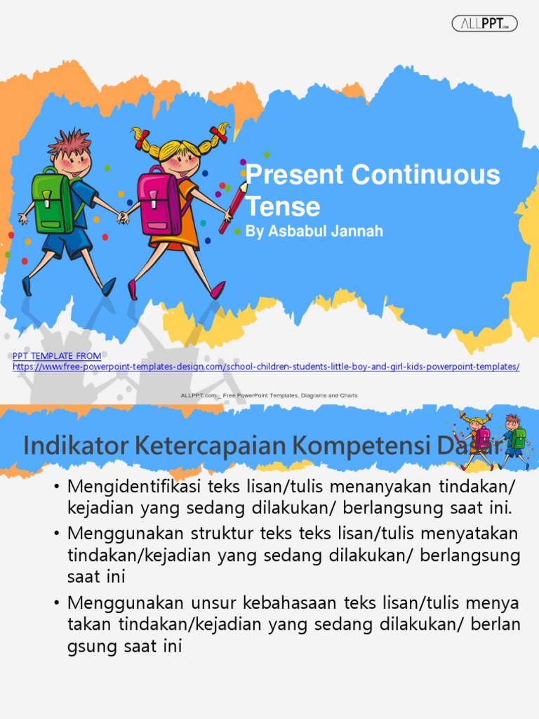 Present Countinuous Tense | PDF