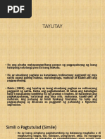Mga Tayutay | PDF