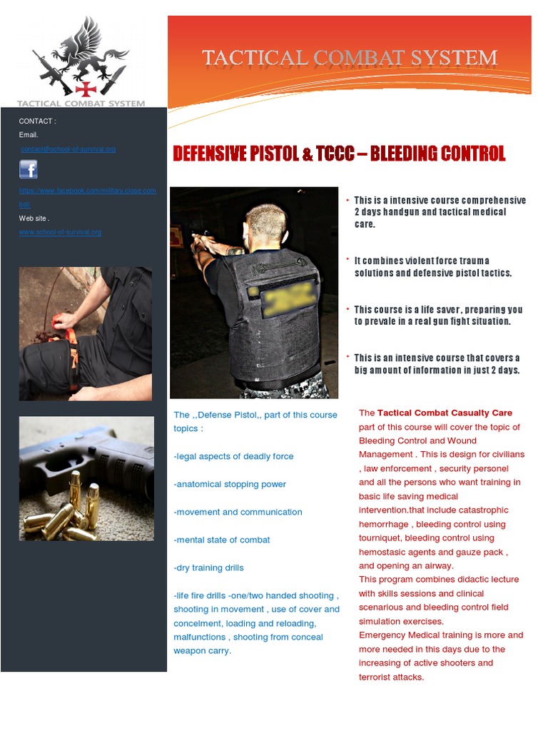 Defensive Pistol | PDF | Handgun | Shooting