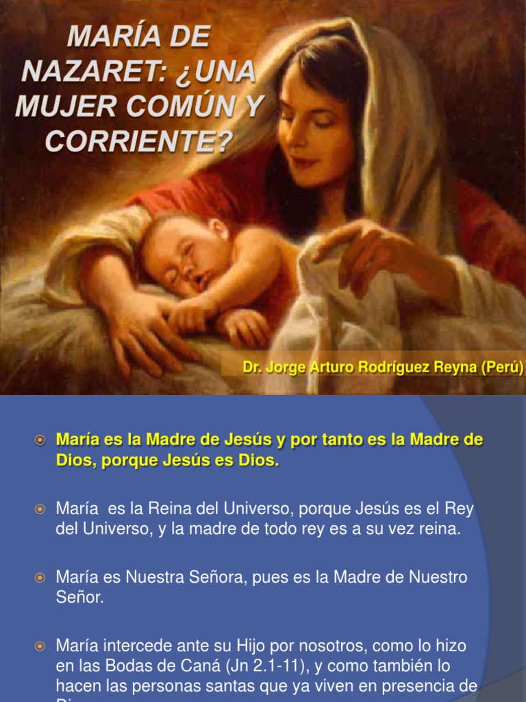 Maria de Nazareth | PDF | María, madre de Jesús | Jesús