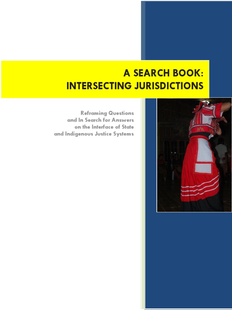 A Search Book Intersecting Jurisdictions | PDF | Indigenous Peoples ...