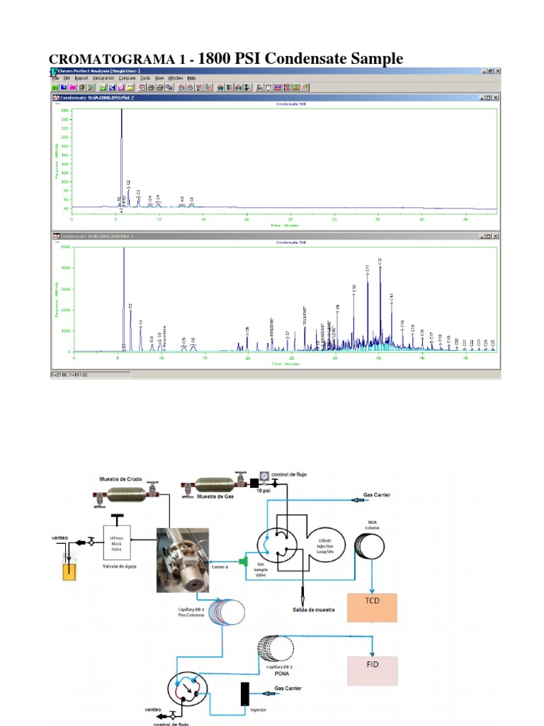 1800 PSI Condensate Sample