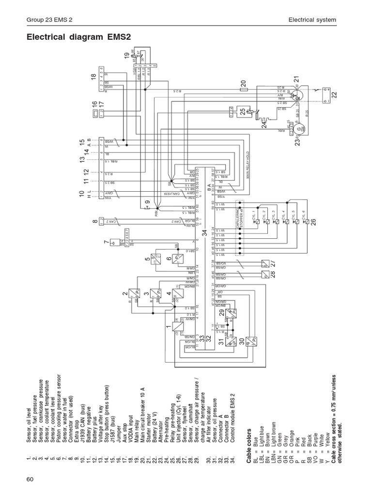 Electrical Diagram EMS2 | PDF