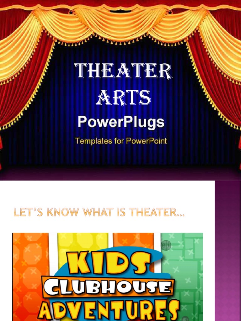 Lesson 8 Theater (Done) | Download Free PDF | Actor | Theatre