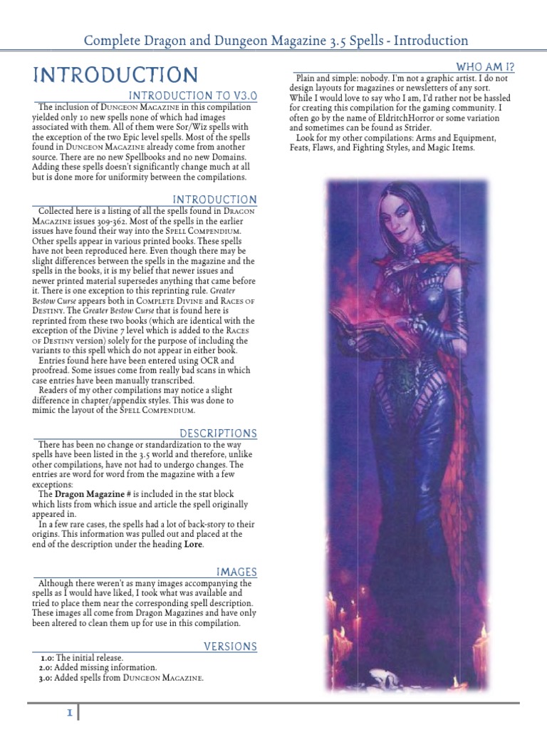 Complete Dragon and Dungeon Magazine | PDF | Dungeons & Dragons | D20 ...